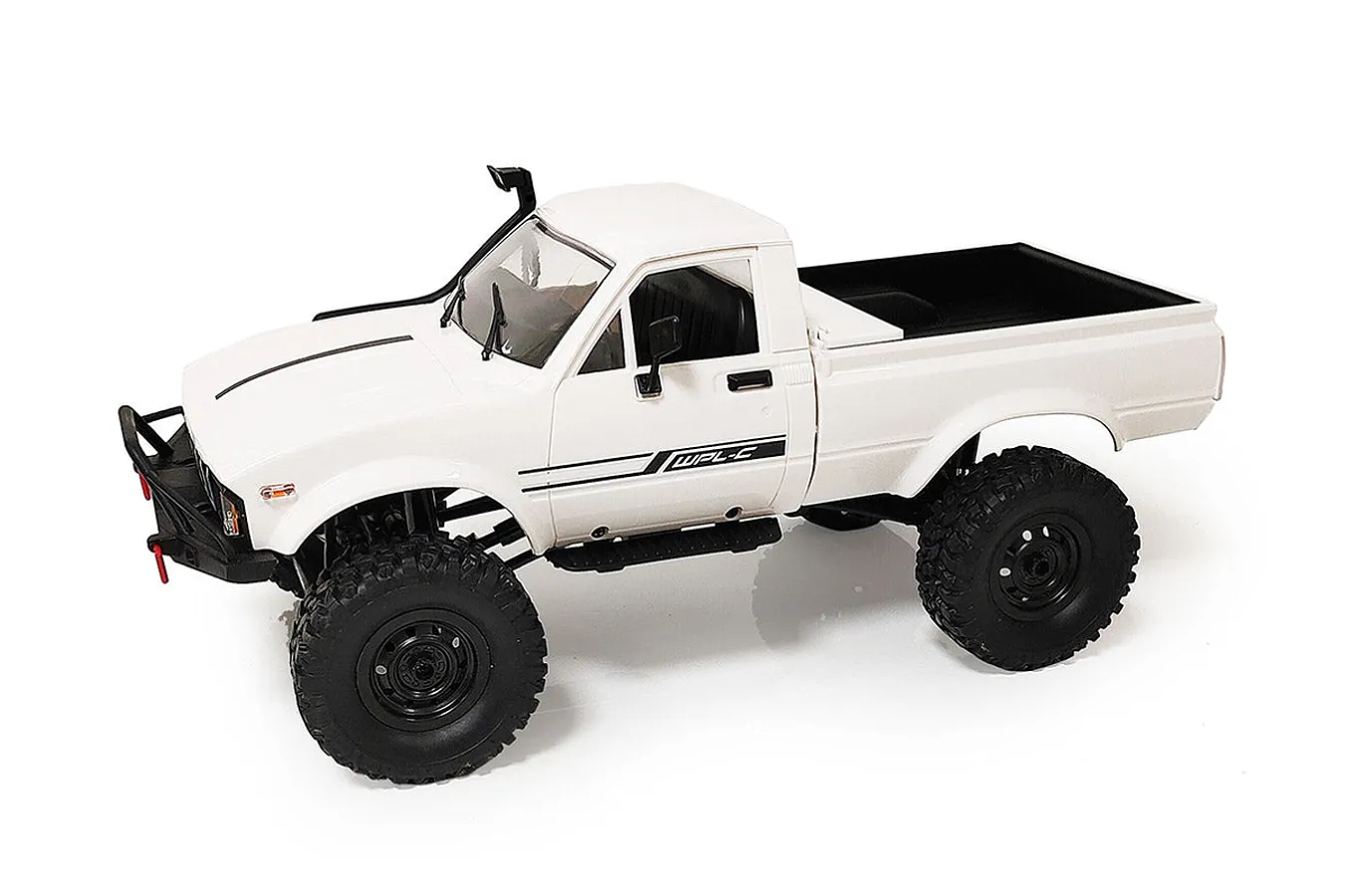 WPL C24-1 Upgraded RC Rock Crawler Electric 4WD 1/16 Scale RTR with ...