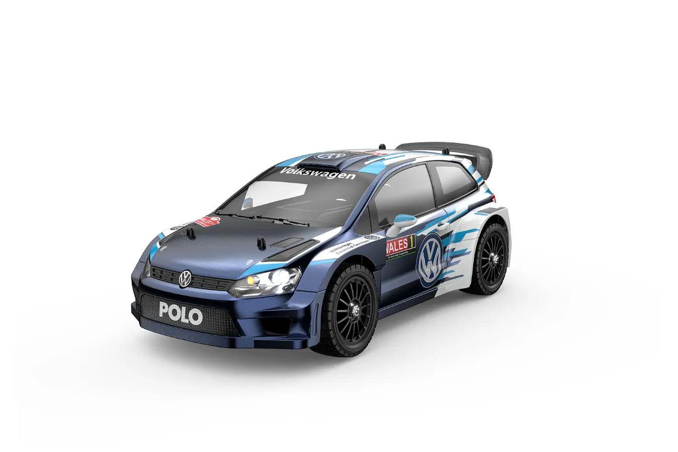 MJX RC Hyper Go Volkswagen Polo R WRC RC Rally Car Electric Brushless ...