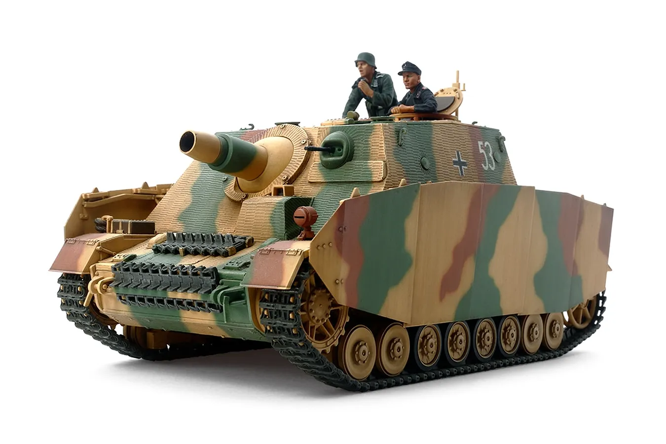 Tamiya 1/35 German Sturmpanzer IV Brummbar (Sd.Kfz.166) Spate ...