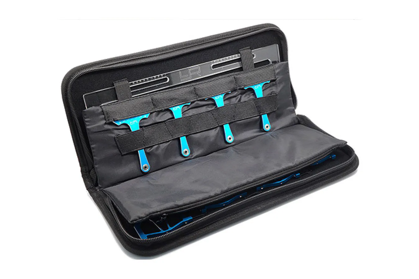 Yeah Racing 1/10 Aluminium Universal Set Up System Ver.3 - Blue