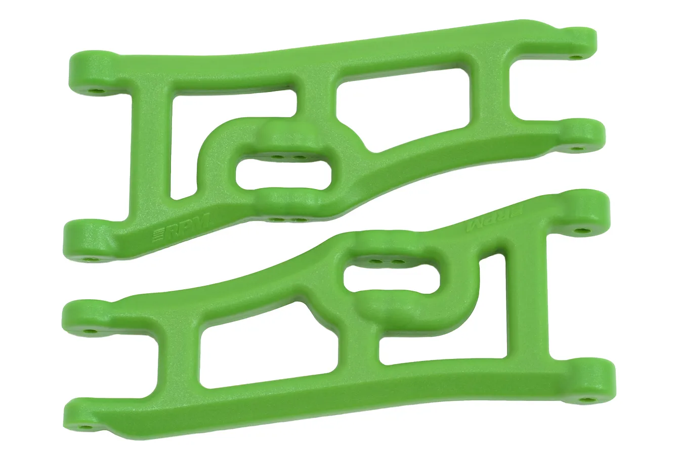 RPM Green E-Rustler/E-Stampede 2WD Wide Front Lower Suspension Arms