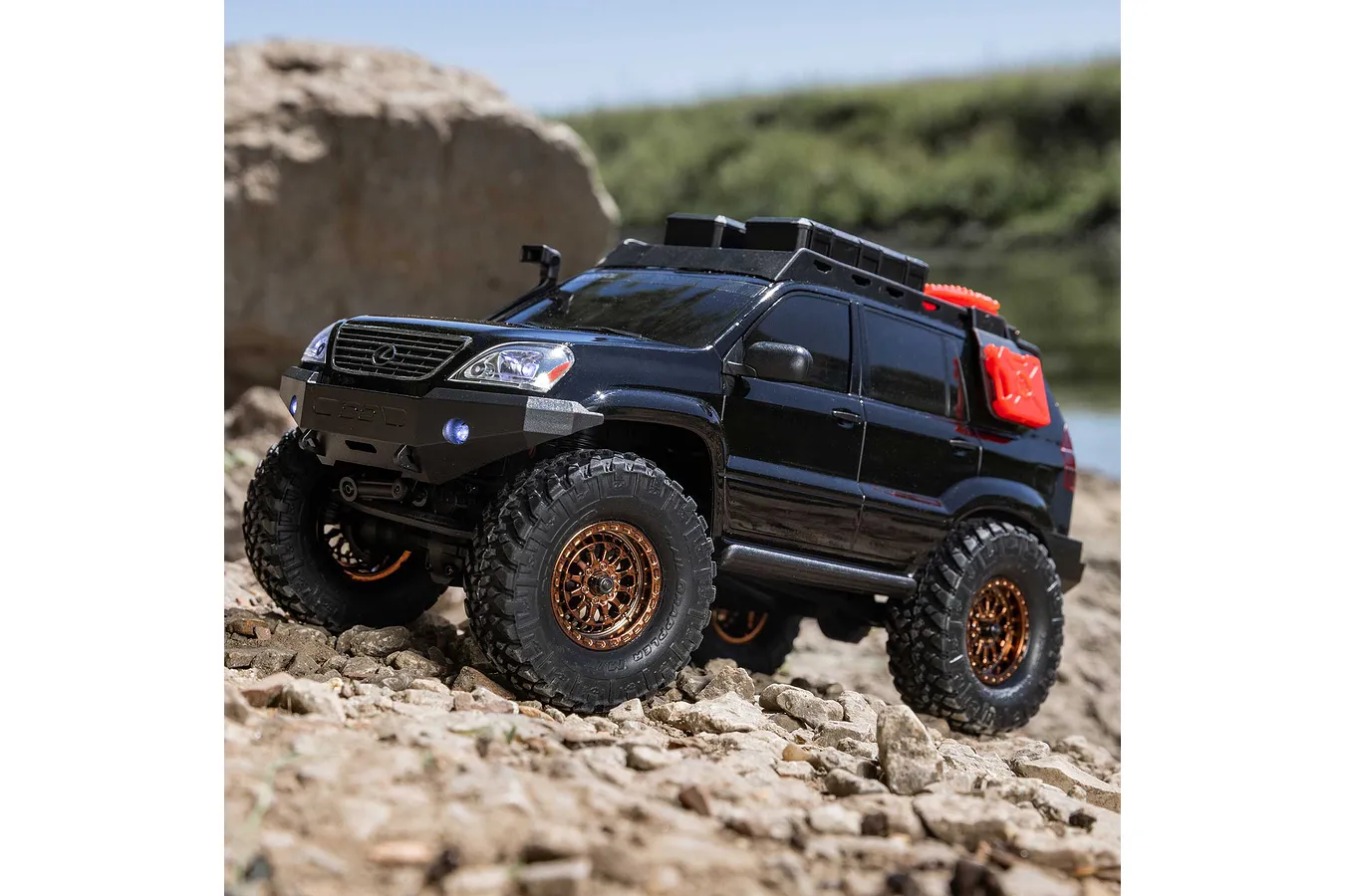 Axial SCX24 Lexus GX 470 RC Rock Crawler Electric 4WD 1/24 Scale RTR ...