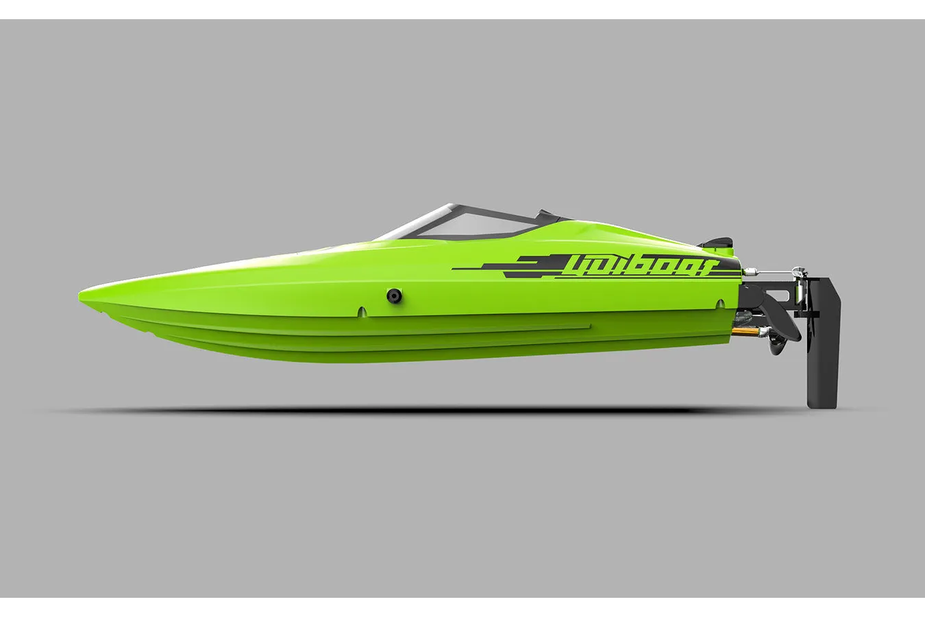 UDI Xiphactinus 17" RC Speed Boat Brushless Deep V RTR - Green