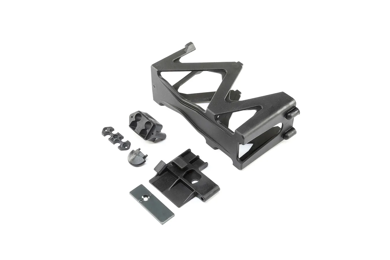 Losi BatteryTray, Door, Lock, EC5 BaseSet: SuperBajaRey