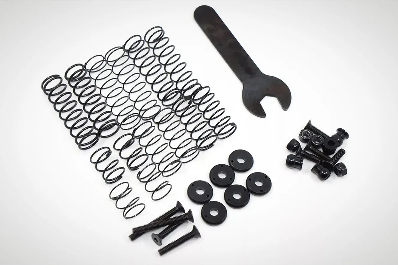 Yeah Racing 1/10 Red 100mm Desert Lizard Two Stage Internal Spring ...