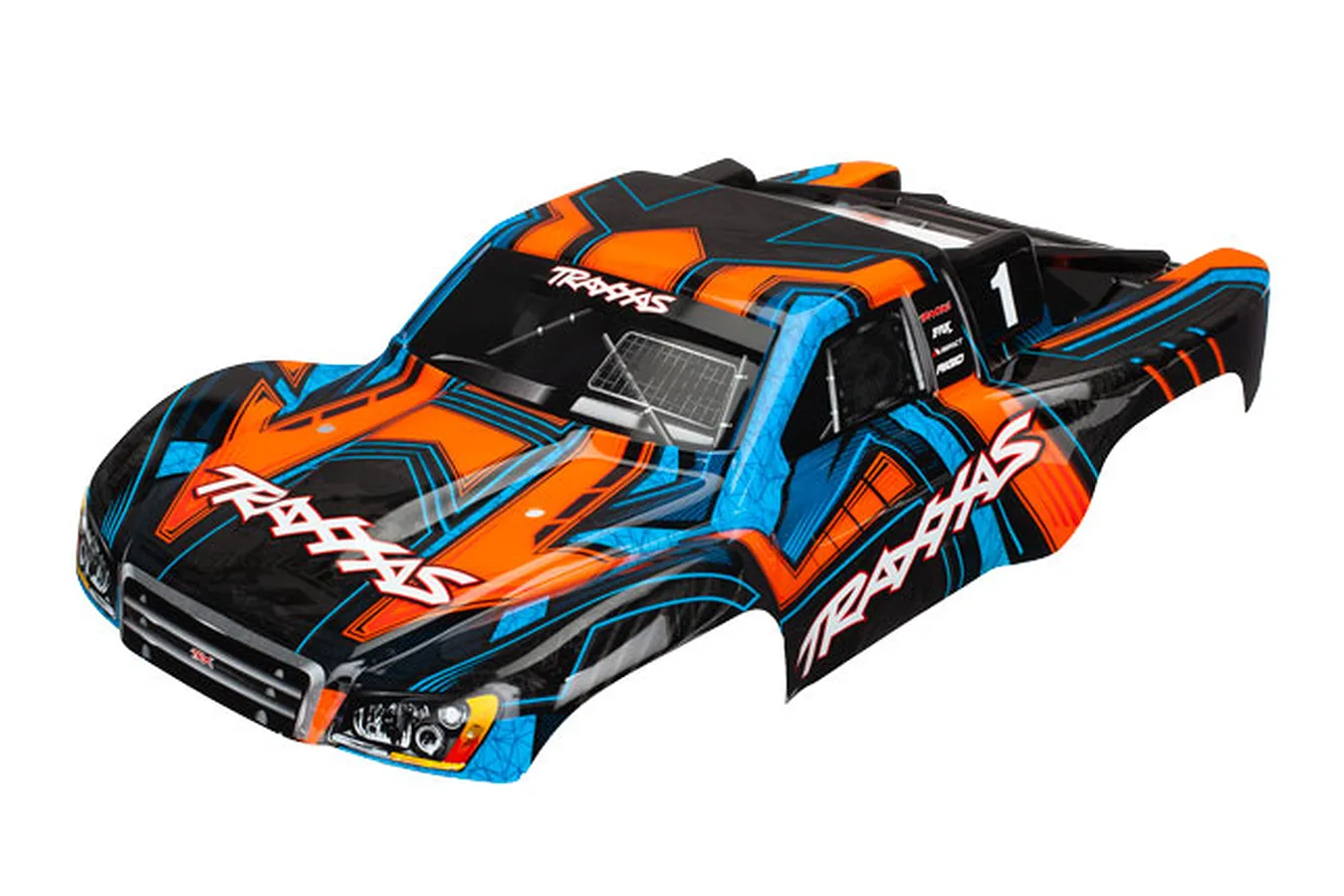 Traxxas Slash 4x4 Ultimate Orange Painted Body Shell