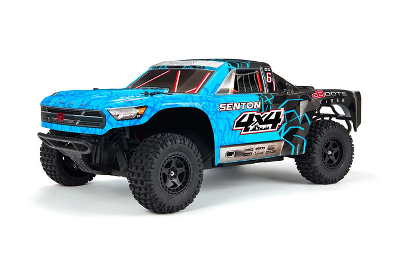 ARRMA SENTON 4x4 Mega RC Short Course Truck Electric 4WD 1/10 RTR - Blue