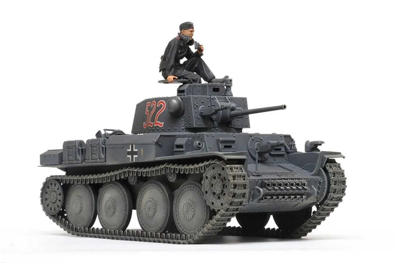 Tamiya 1/35 German Panzerkampfwagen 38T Ausf. E/F Tank Scaled Plastic ...