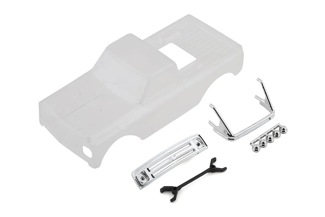 Axial 1/24 SCX24 1967 Chevrolet C10 Clear Unpainted Body Shell w/ Decal ...