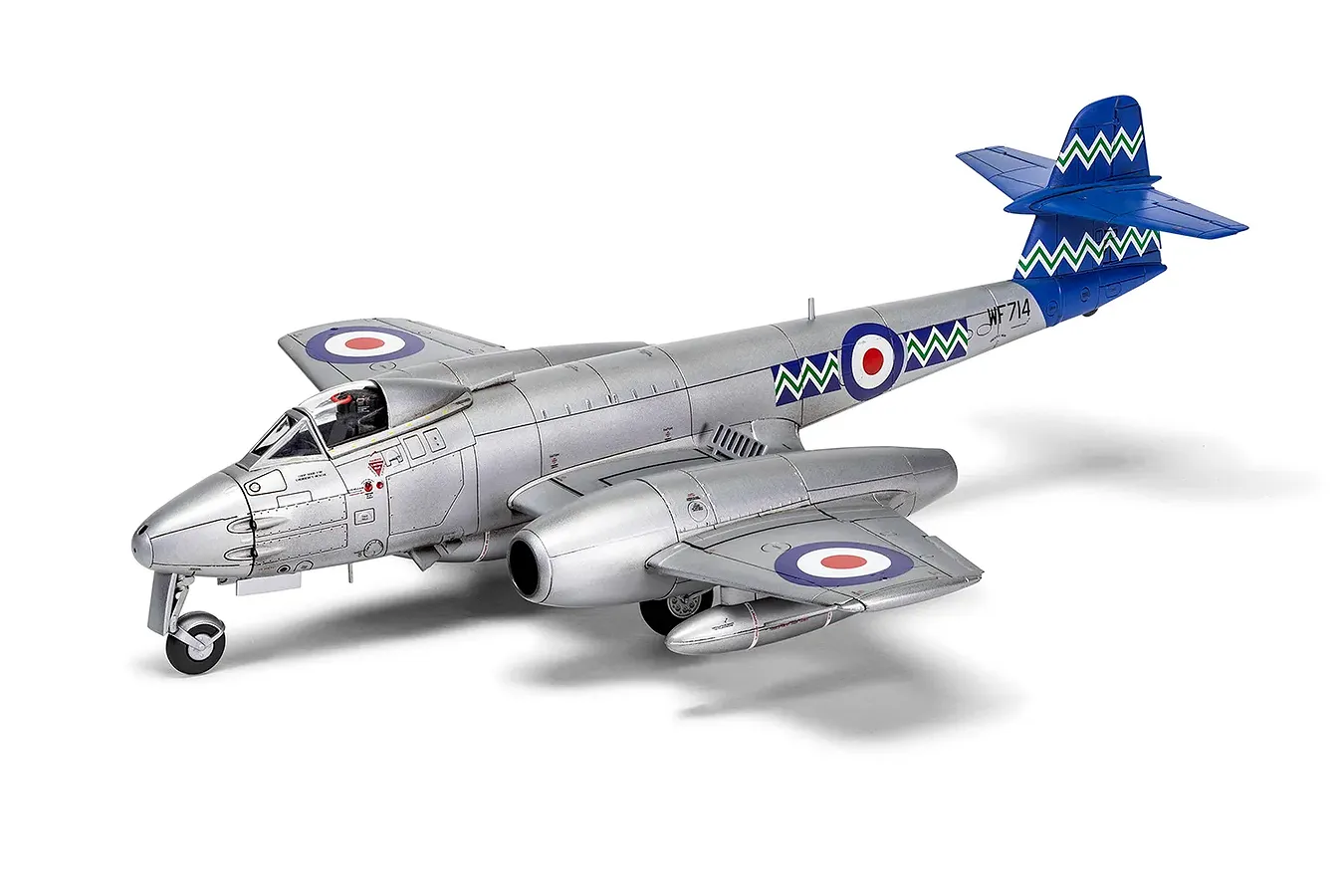 Airfix 1/72 Gloster Meteor F.8 Jet Scaled Plastic Model Kit