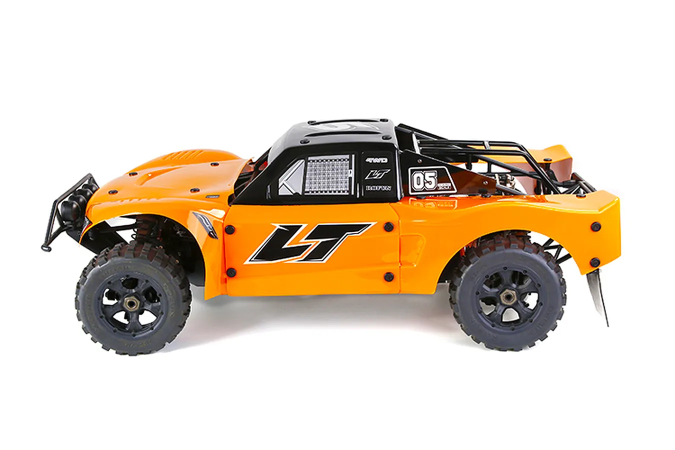 Rovan 1/5 Short Course Body Shell w/ Roll Cage Set - Orange