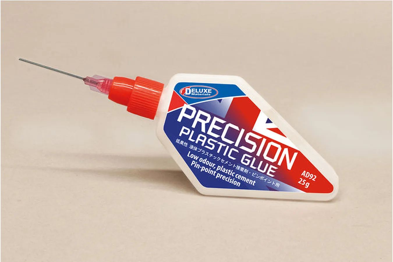 Deluxe Materials Precision Plastic Glue w/ Needle Applicator 25g