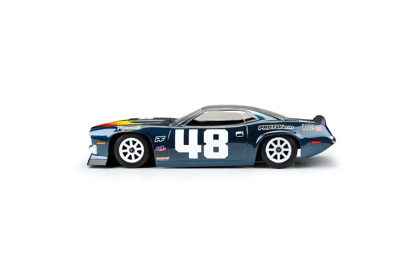 Protoform 1/10 1970 Plymouth Barracuda Unpainted VTA Body Shell
