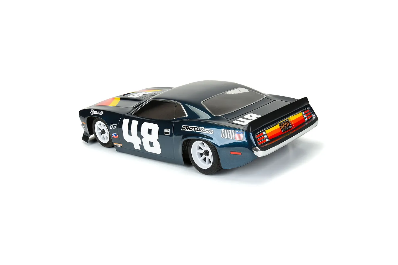 Protoform 1/10 1970 Plymouth Barracuda Unpainted VTA Body Shell