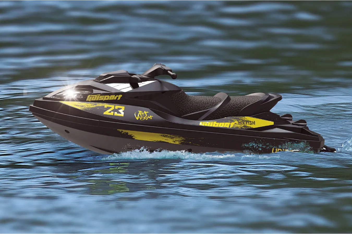 UDI 14" Inkfish RC Jet Ski Electric RTR - Black/Green