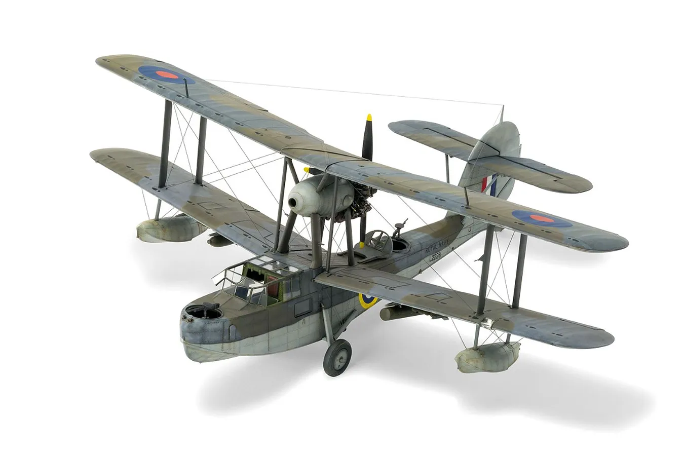 Airfix 1/48 Supermarine Walrus Mk.I Amphibious Biplane Scaled Plastic ...