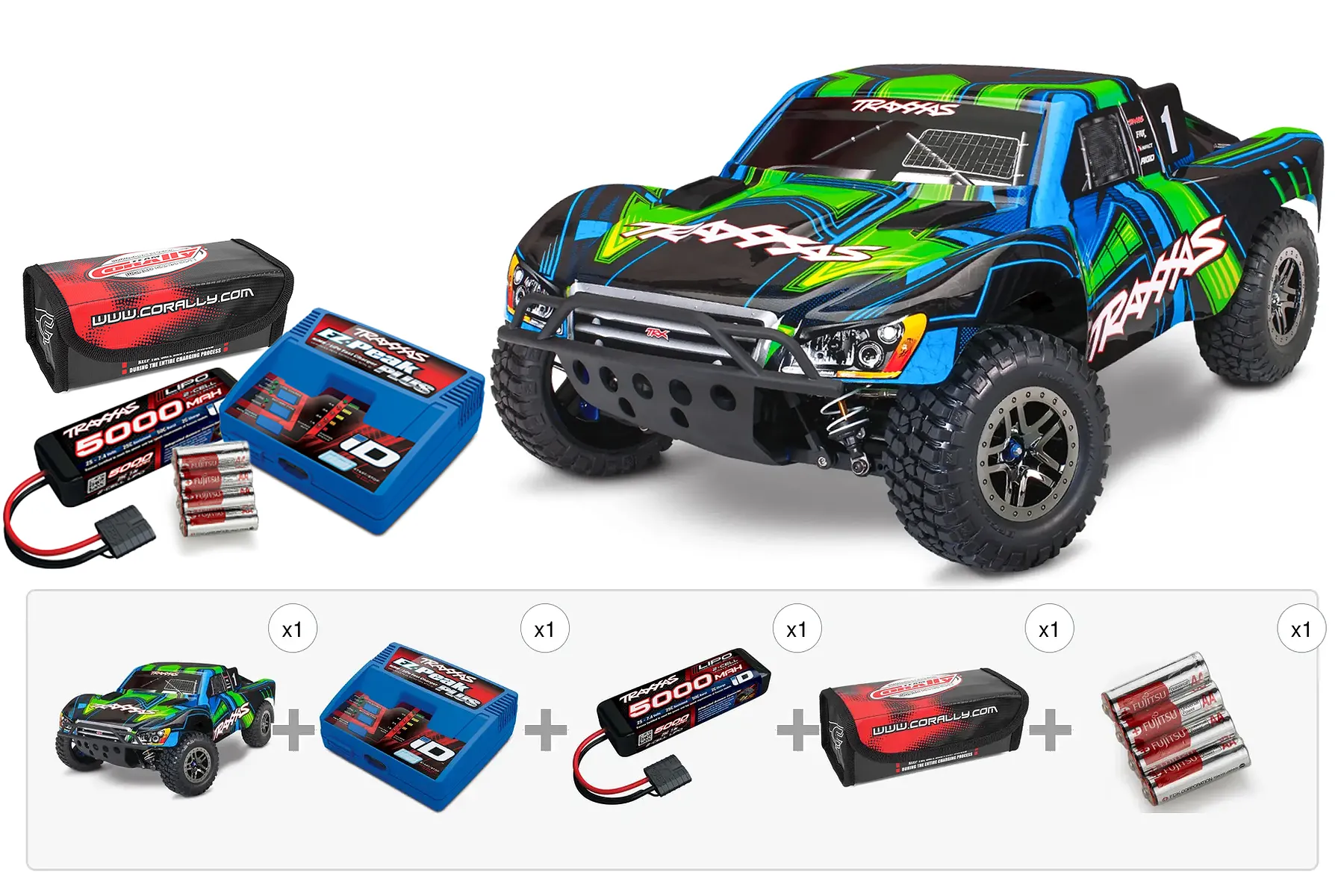 Traxxas Slash 4x4 Ultimate Pro RC Short Course Truck - Brushless ...
