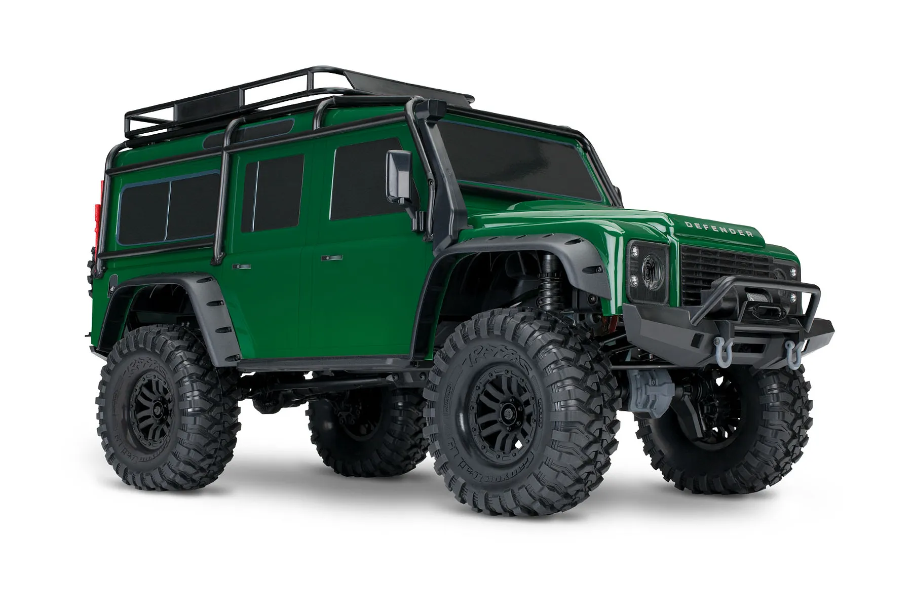 Traxxas TRX-4 Land Rover Defender RC Rock Crawler Electric 4WD 1/10 ...
