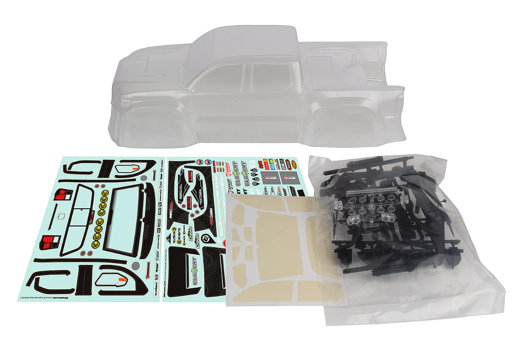 Element RC Enduro Knightwalker Unpainted 1/10 Body Shell - Clear
