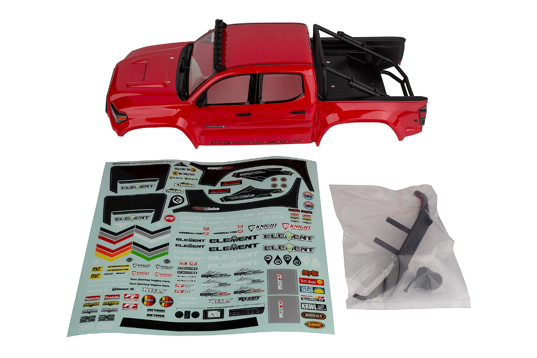 Element RC Enduro Paint 1/10 Body Shell - Red