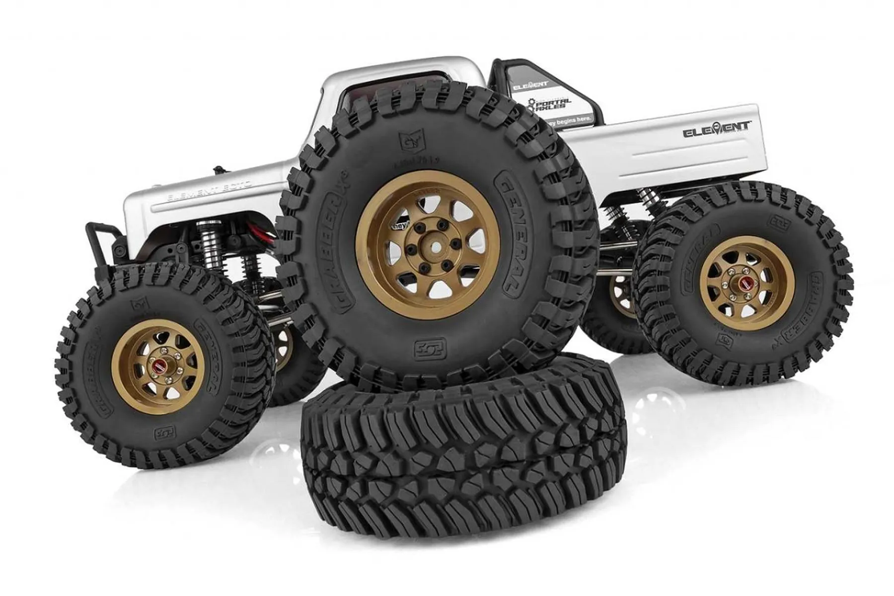 Element RC Enduro Ecto Portal RC Rock Crawler Electric 4WD 1/10 Scale ...