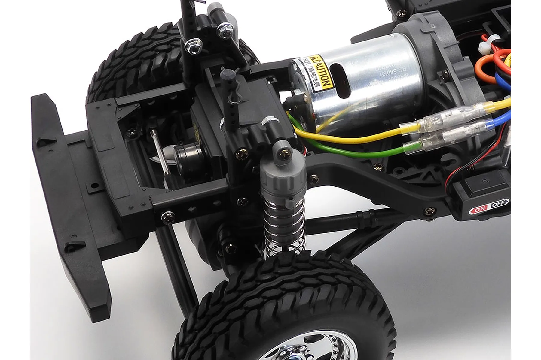 Tamiya CC-02 Ford Bronco Baja RC Rock Crawler Electric 4WD 1/10 Scale ...