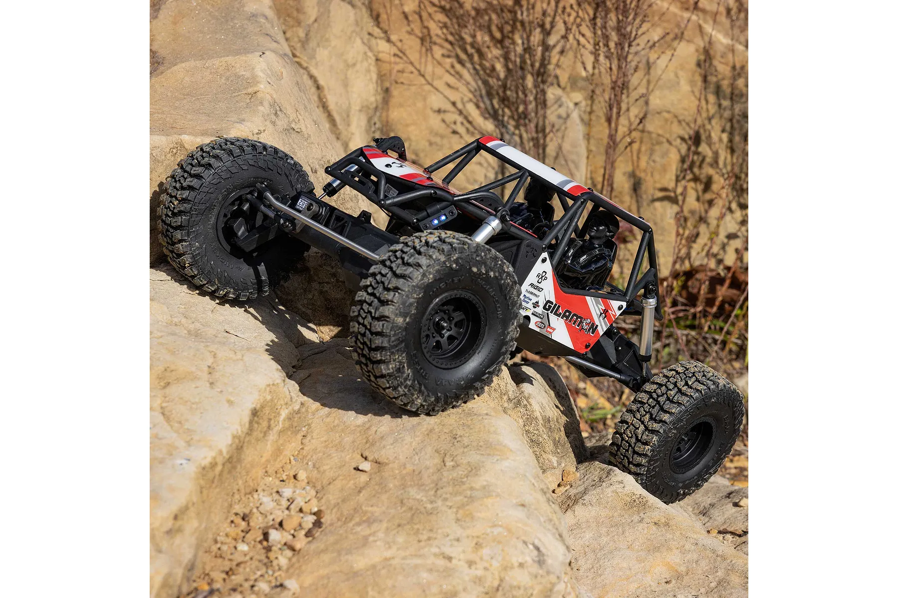 Axial AXP8 Gilamon 2.2 RC Rock Crawler Electric 4WD 1/8 Scale RTR - Red