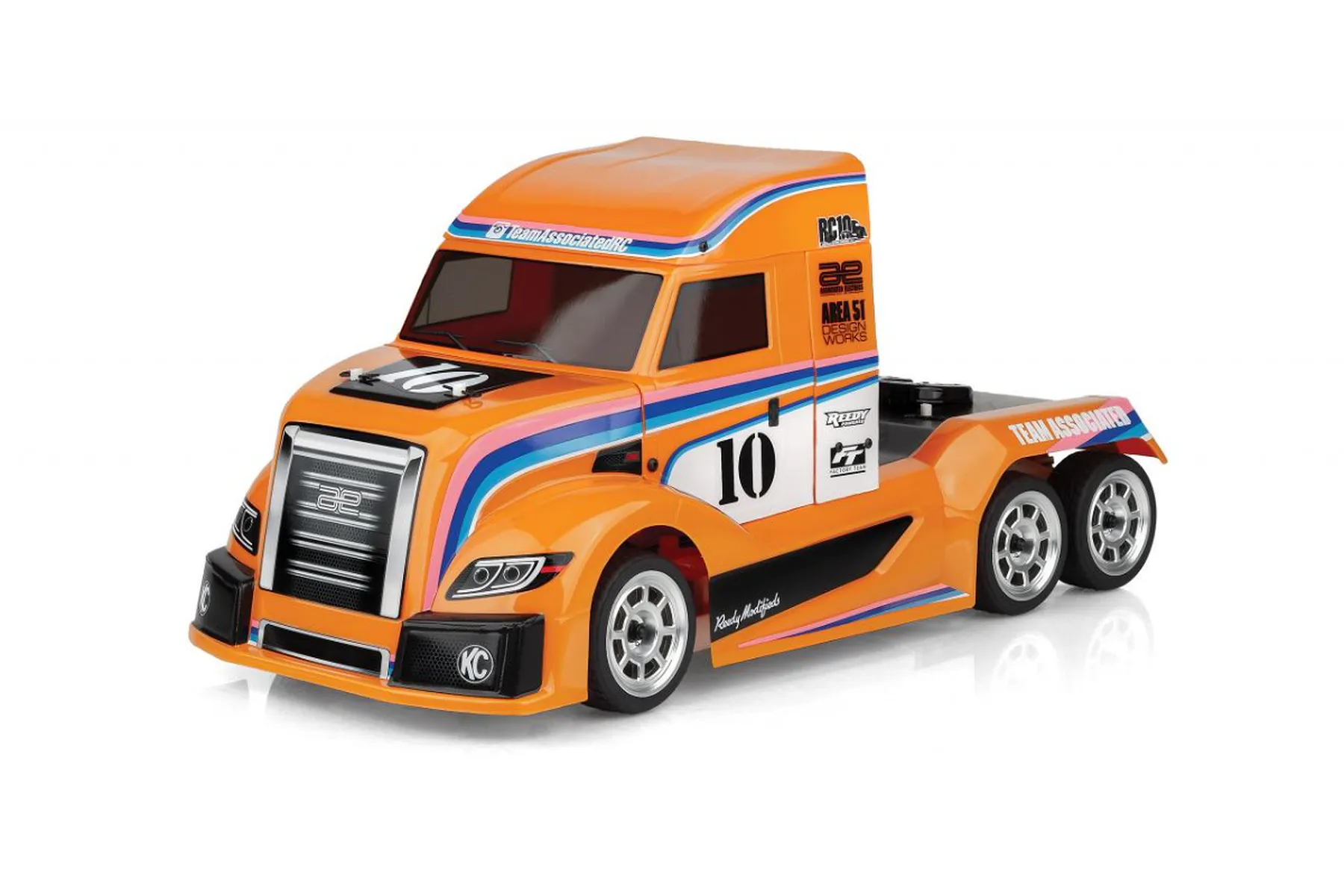 Team Associated RC10 American Custom RC Semi Truck Electric 6WD 1/10 ...