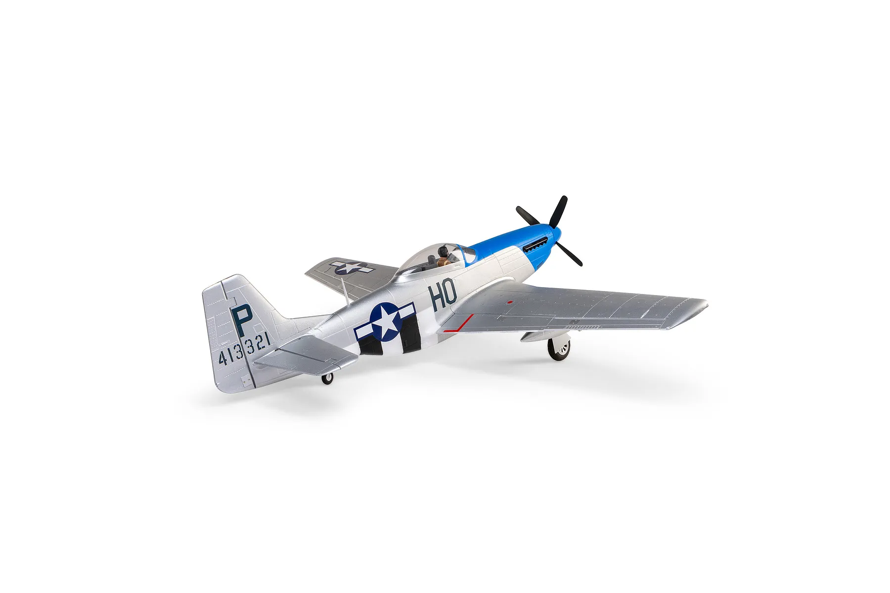 E-Flite RC Plane P-51D Mustang “Cripes A’Mighty 3rd” 1.2m Warbird BNF ...