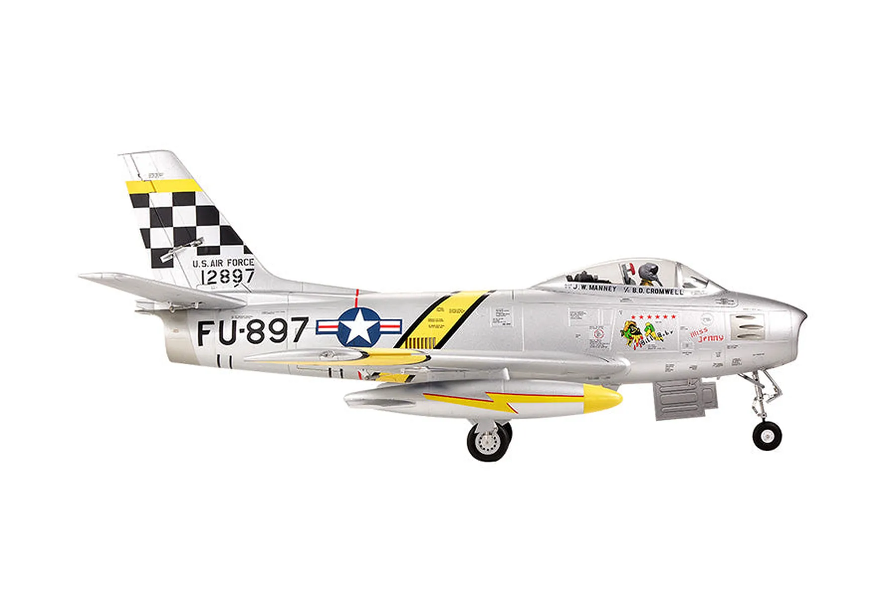 FMS RC Plane F-86 Sabre 1.2m EDF Jet PNP - The Huff