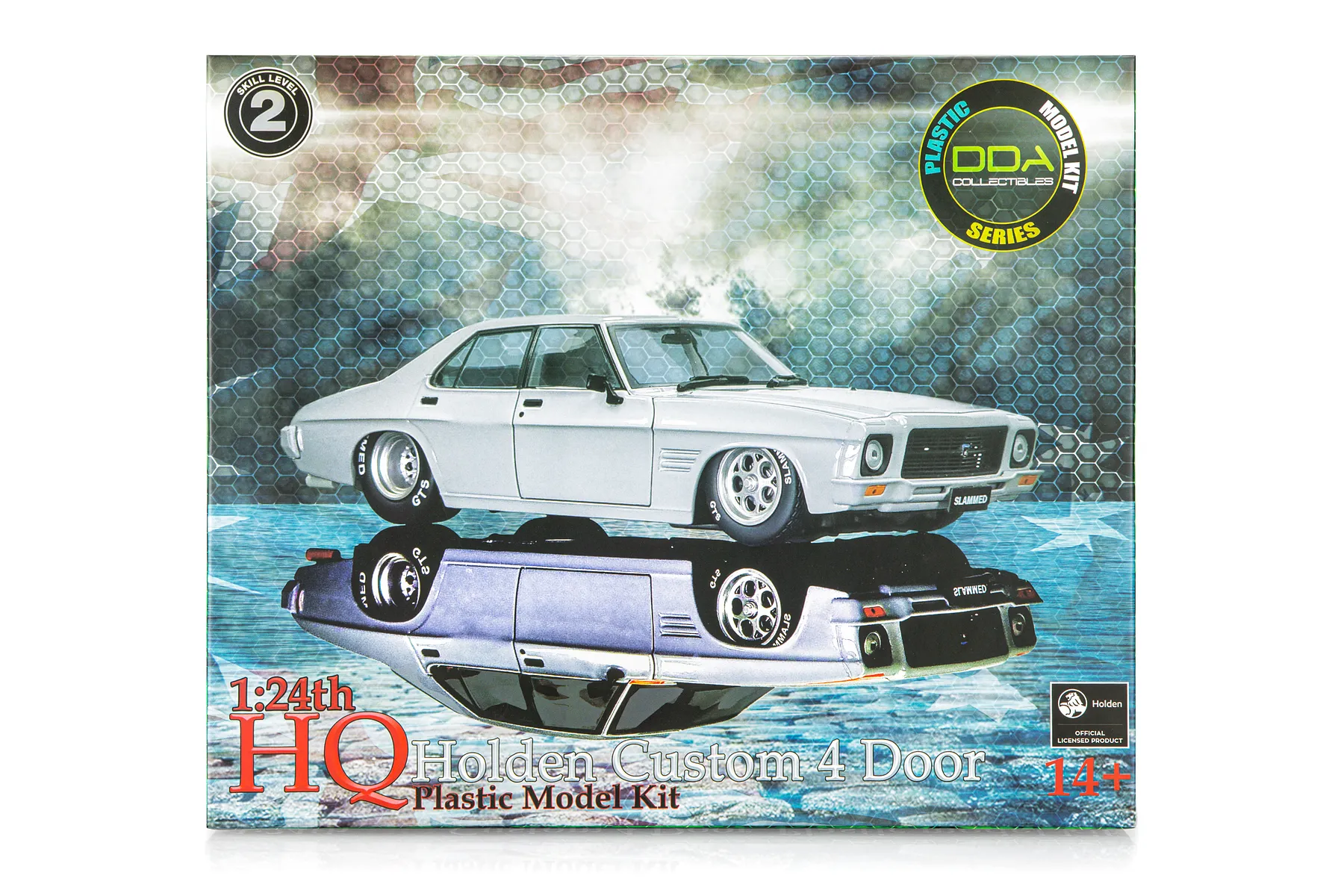 DDA 1/24 Holden HQ Monaro Slammed Car Scaled Plastic Model Kit