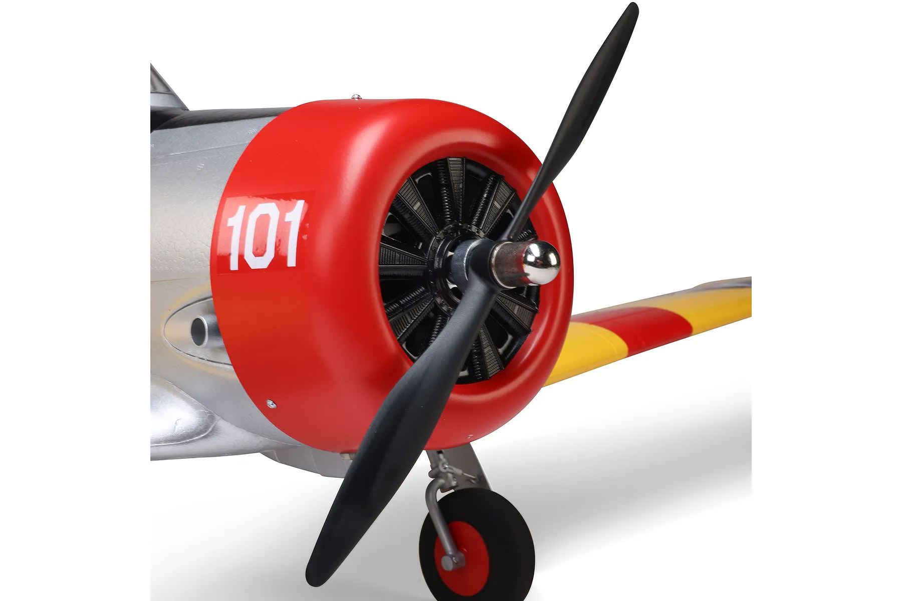 E-Flite RC Plane SNJ-5/AT-6 Texan 1.5m BNF Basic with AS3X+ and Safe Select