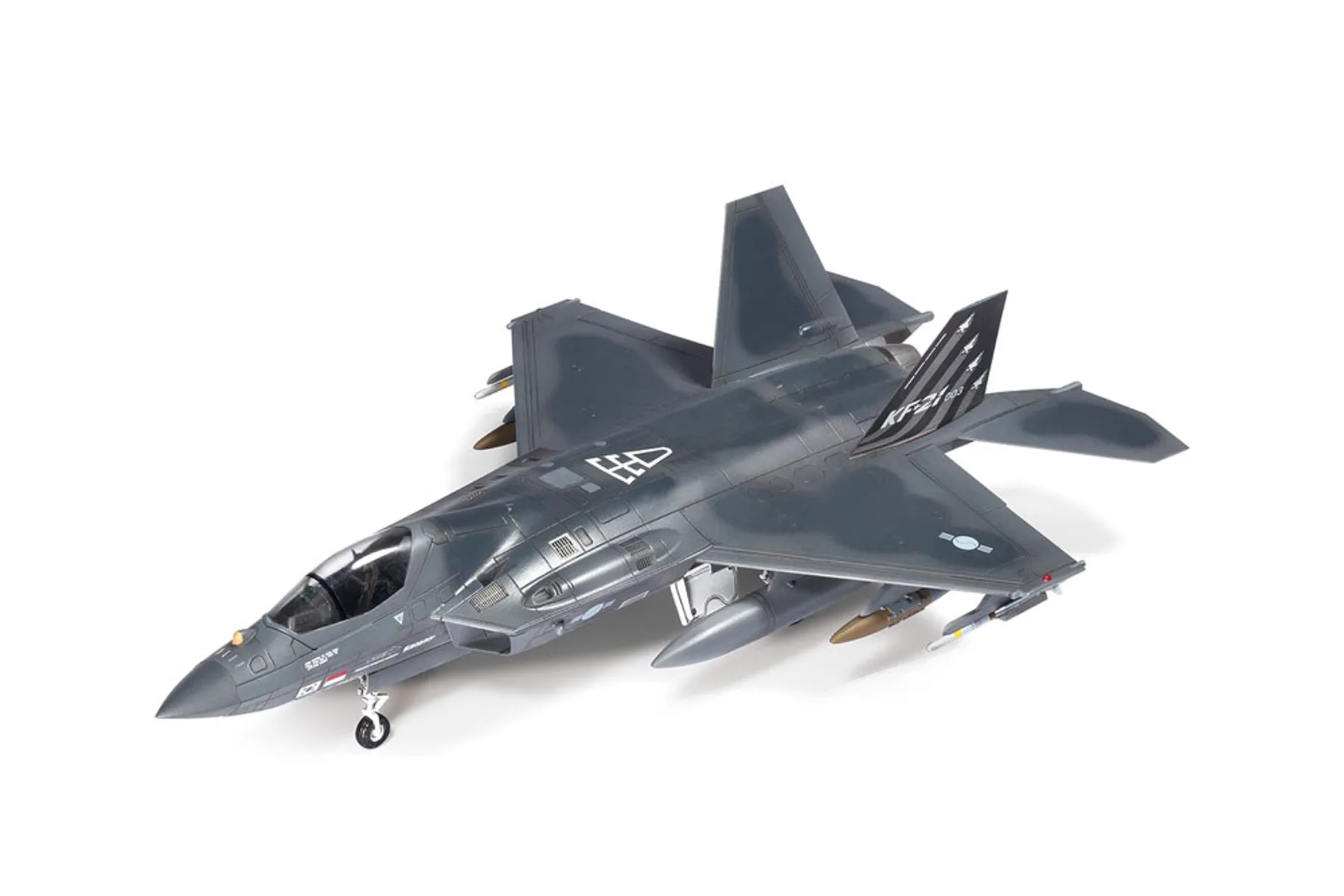 Academy 1/72 ROKAF KF-21 "Boramae" Jet Fighter Scaled Plastic Model Kit