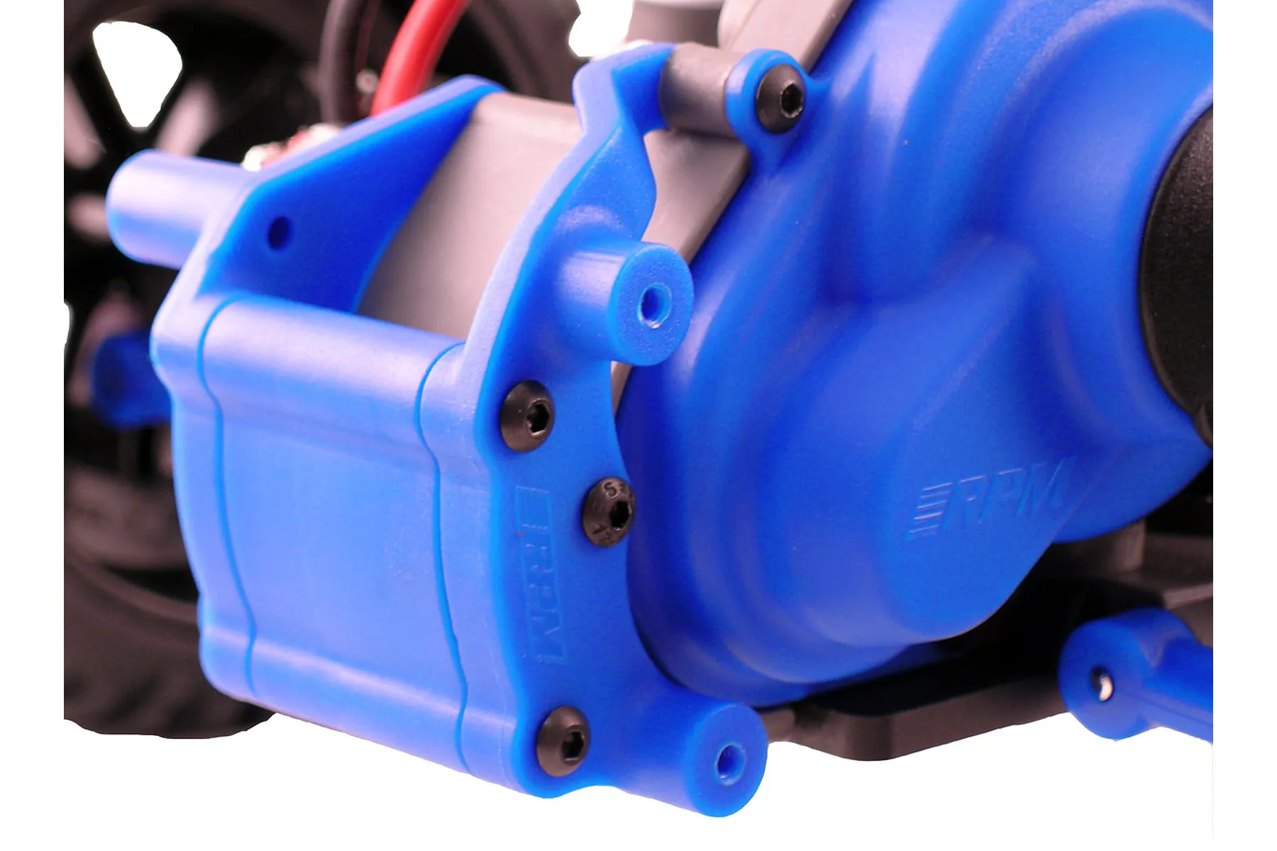 RPM Blue Slash 2WD/E-Rustler/E-Stampede/Bandit Rear Bumper Mount ...