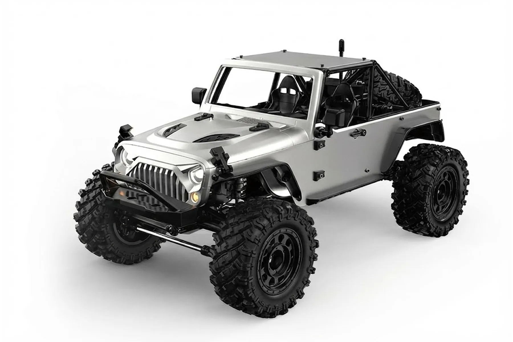 MJX RC Hyper Go FOC Plus RC Rock Crawler Electric Brushless 4WD 1/12 ...