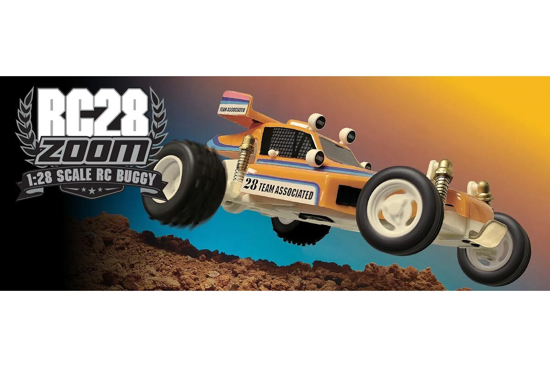 Team Associated RC28 Zoom RC Buggy Electric 2WD 1/28 Scale RTR