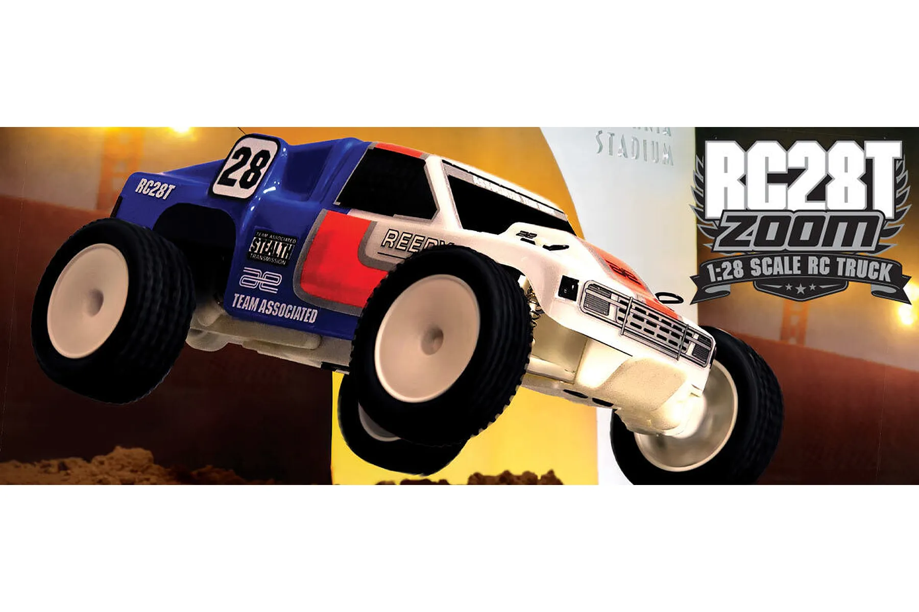 Team Associated RC28T Zoom RC Truck Electric 2WD 1/28 Scale RTR
