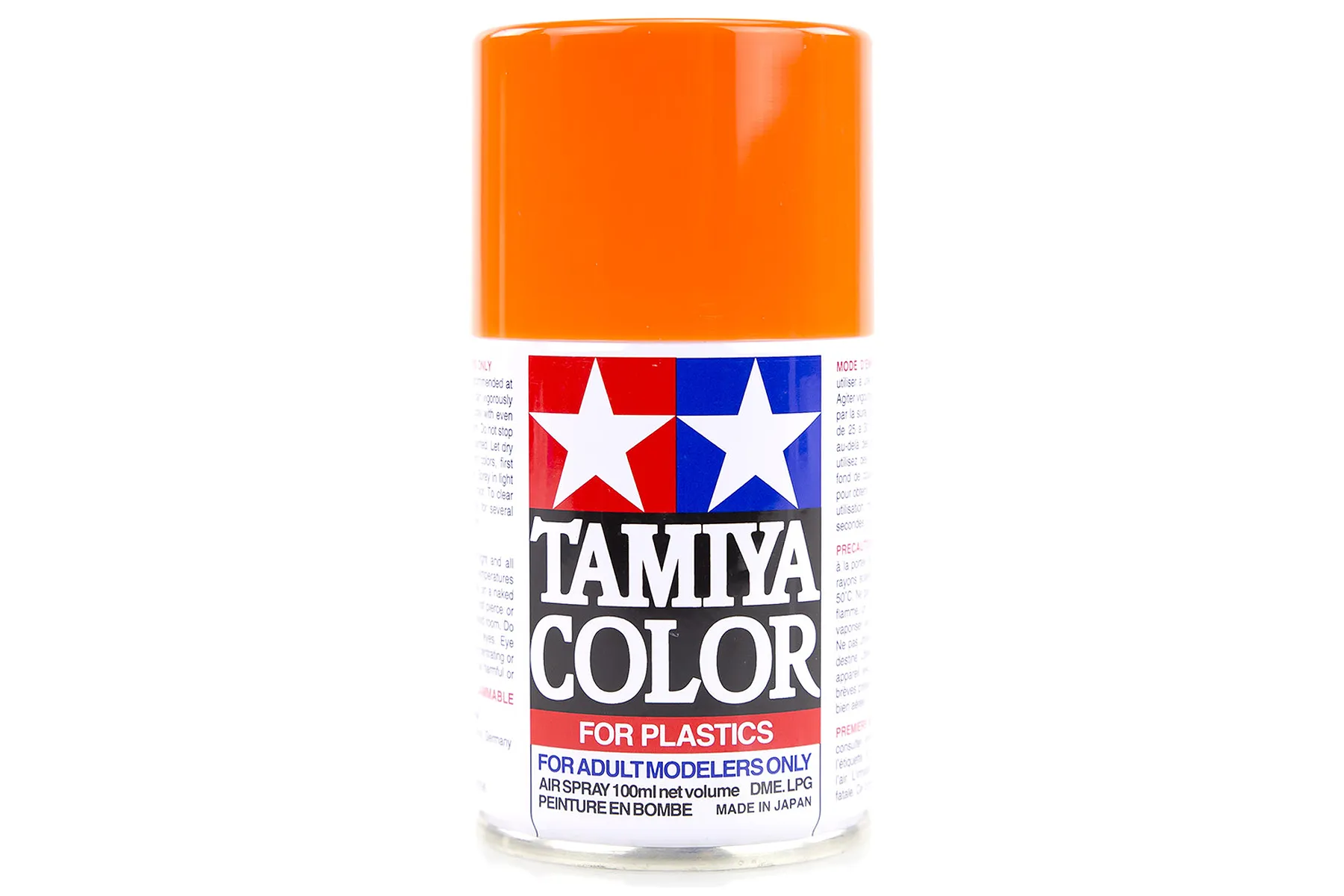 Tamiya TS-12 Orange Lacquer Spray Paint 100ml