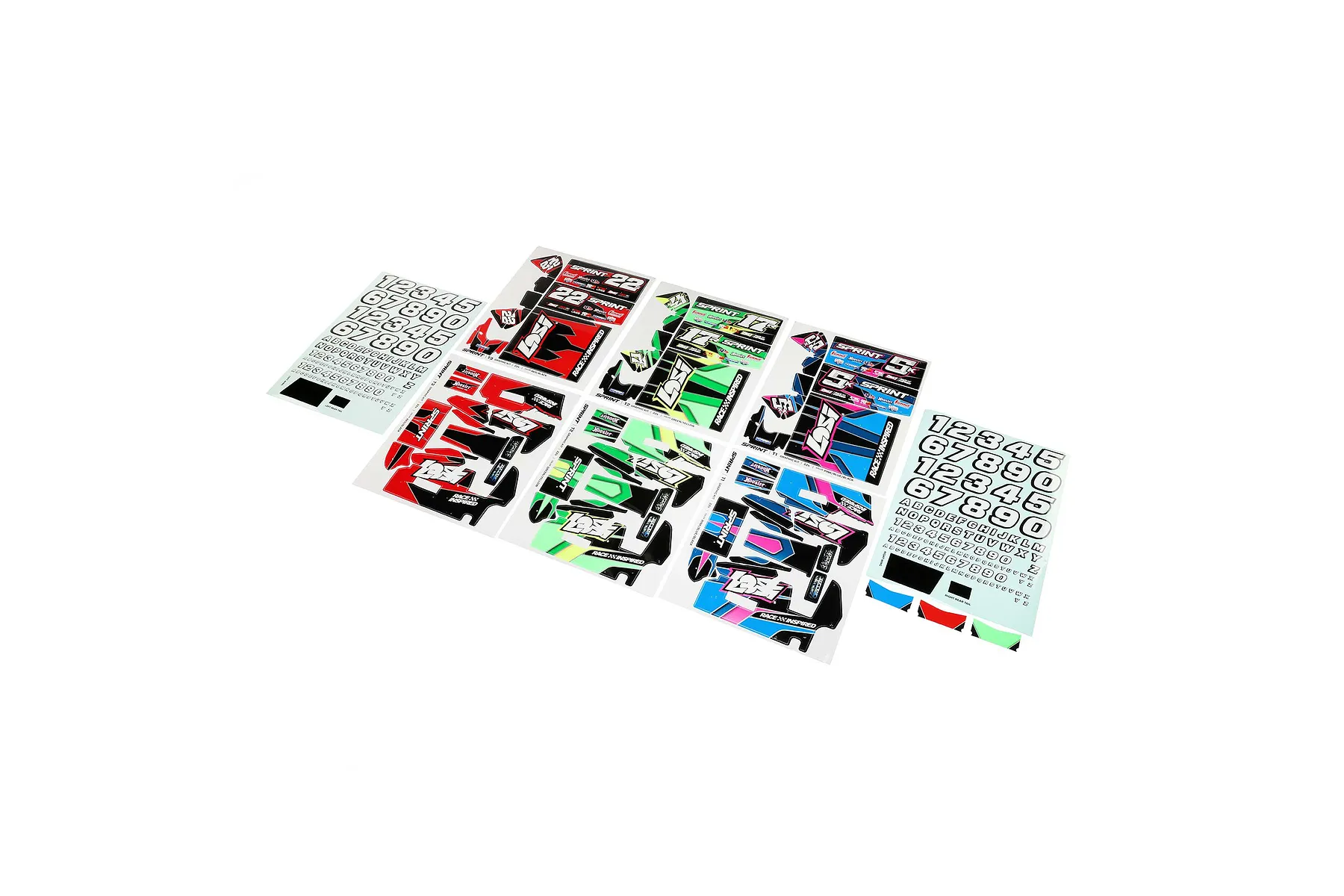 Losi Graphics Set (3): 22S Sprint