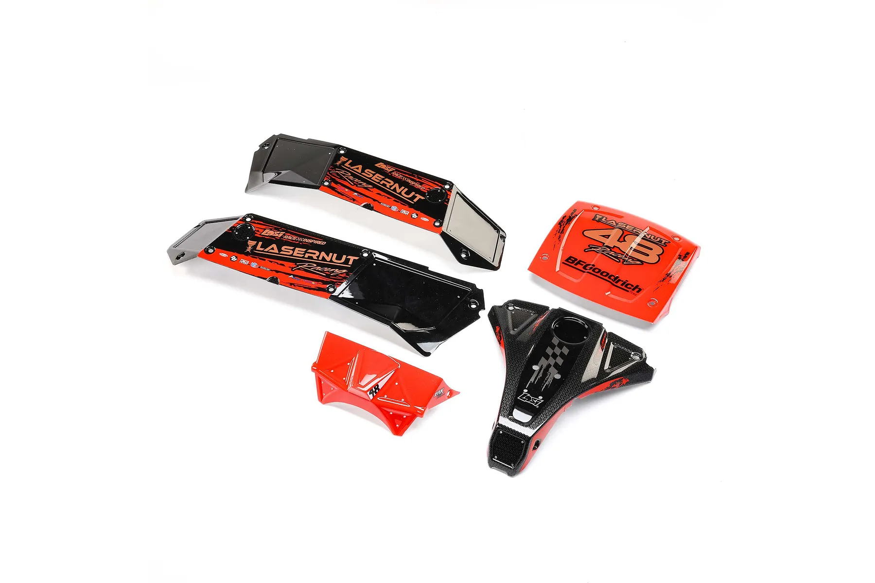Losi Panel Set, Decorated: 8X Super Lasernut