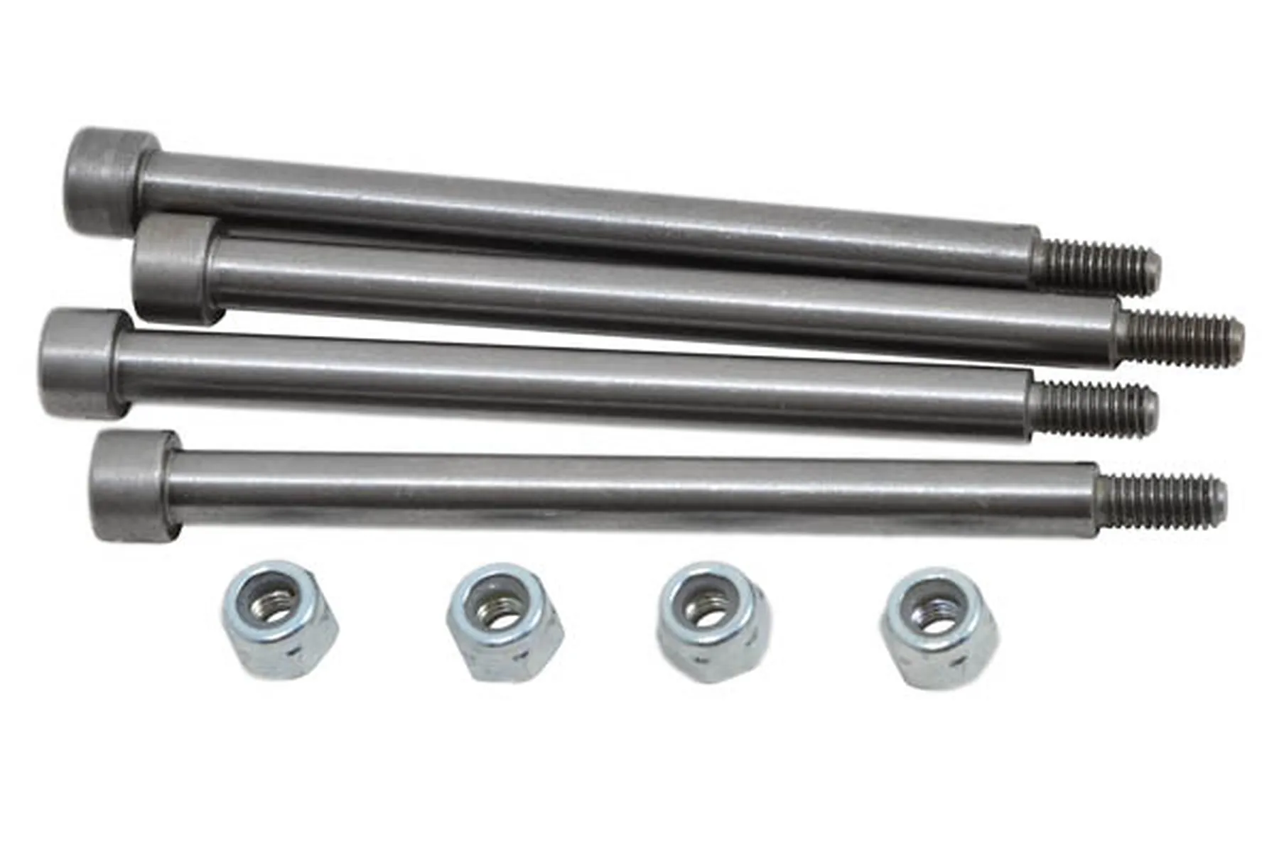RPM Stainless Steel Traxxas X-Maxx Threaded 4x56mm Outer Hinge Pin Set 4Pcs