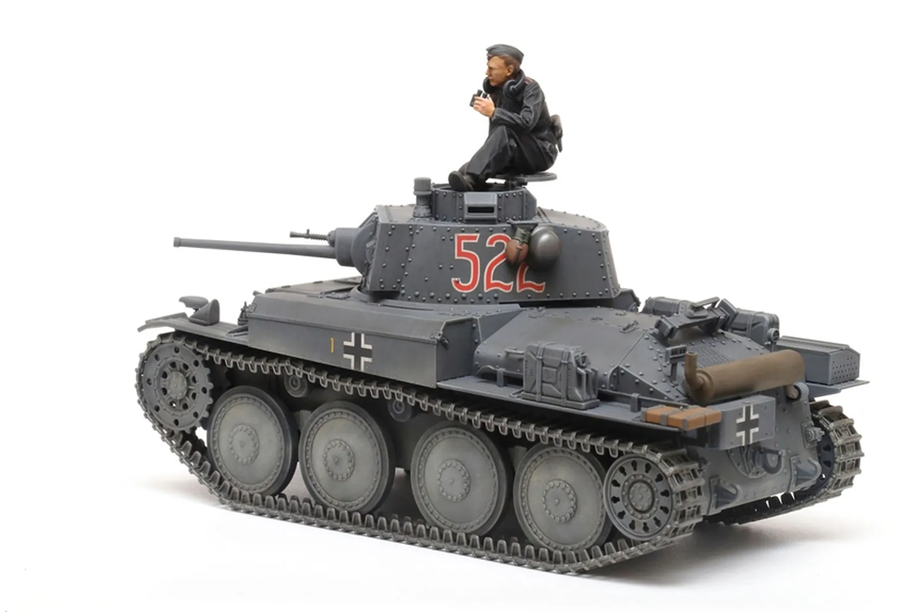 Tamiya 1/35 German Panzerkampfwagen 38T Ausf. E/F Tank Scaled Plastic ...