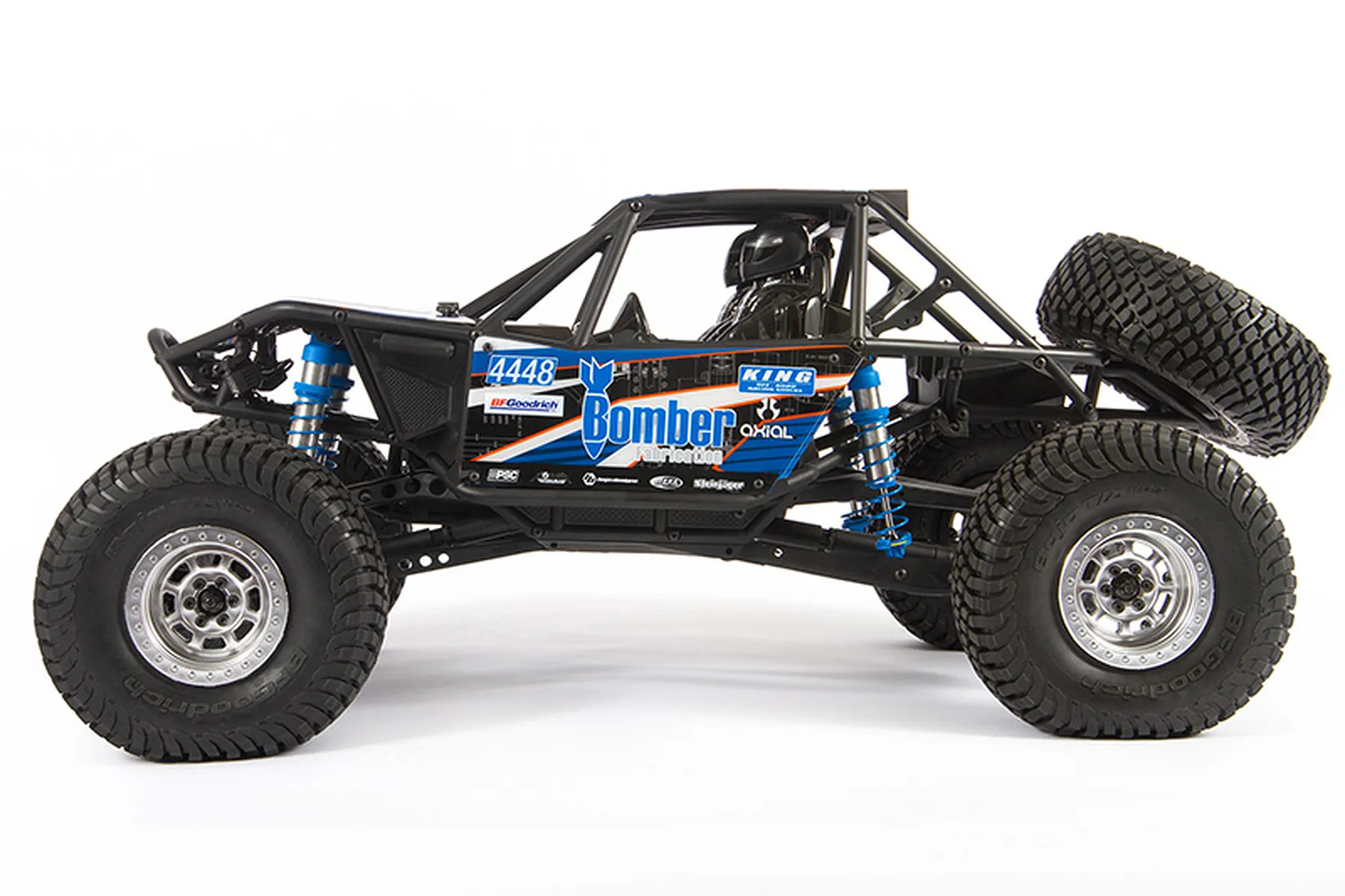 Axial RR10 Bomber 2.0 RC Rock Racer Electric 4WD 1/10 Scale RTR - Blue