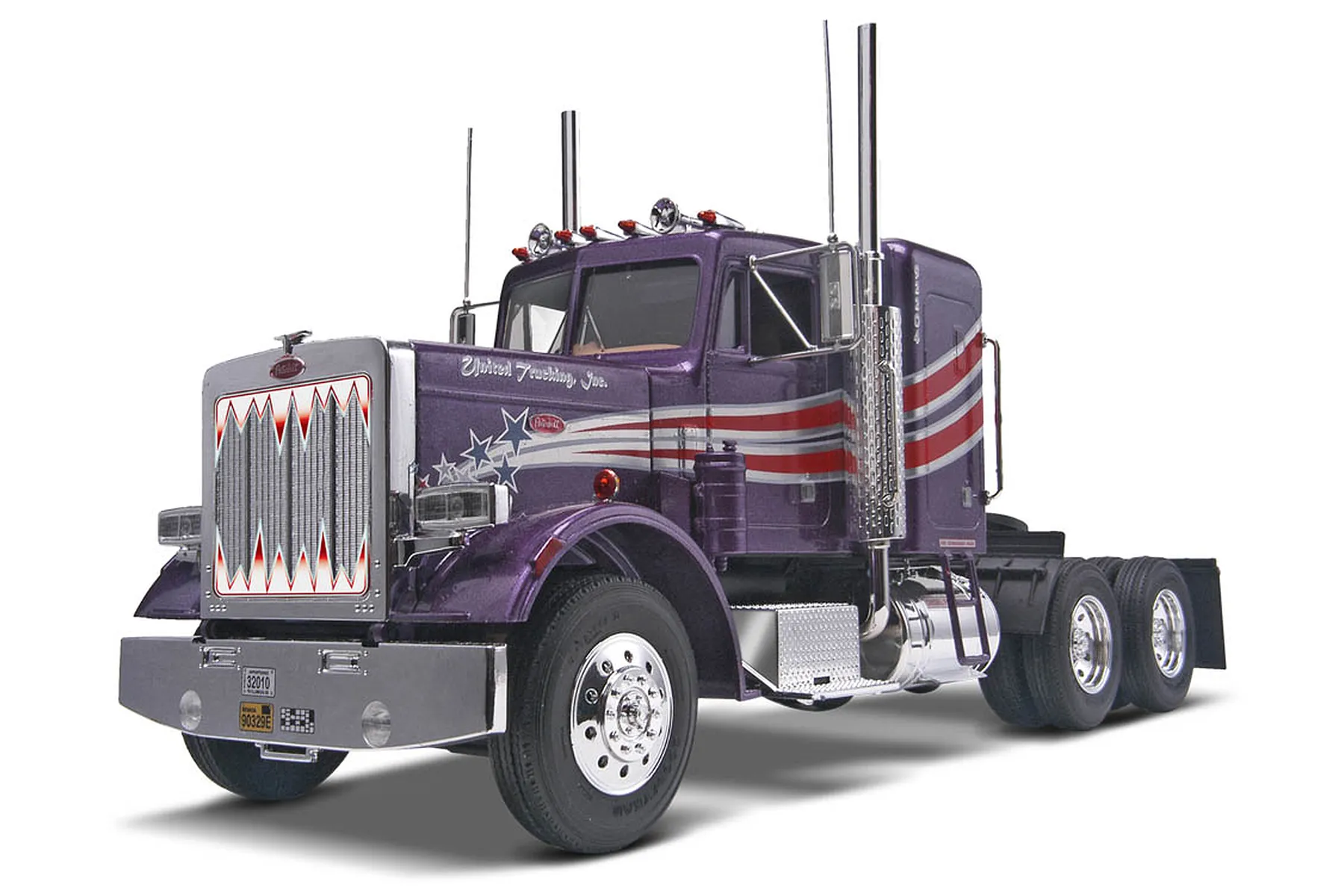 Revell 1/25 Peterbilt 359 Conventional Truck Scaled Plastic Model Kit
