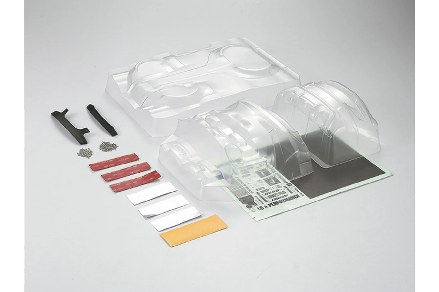 Killerbody 1/10 Wide Body Clear Unpainted Kit for Toyota 86/Subaru BRZ ...