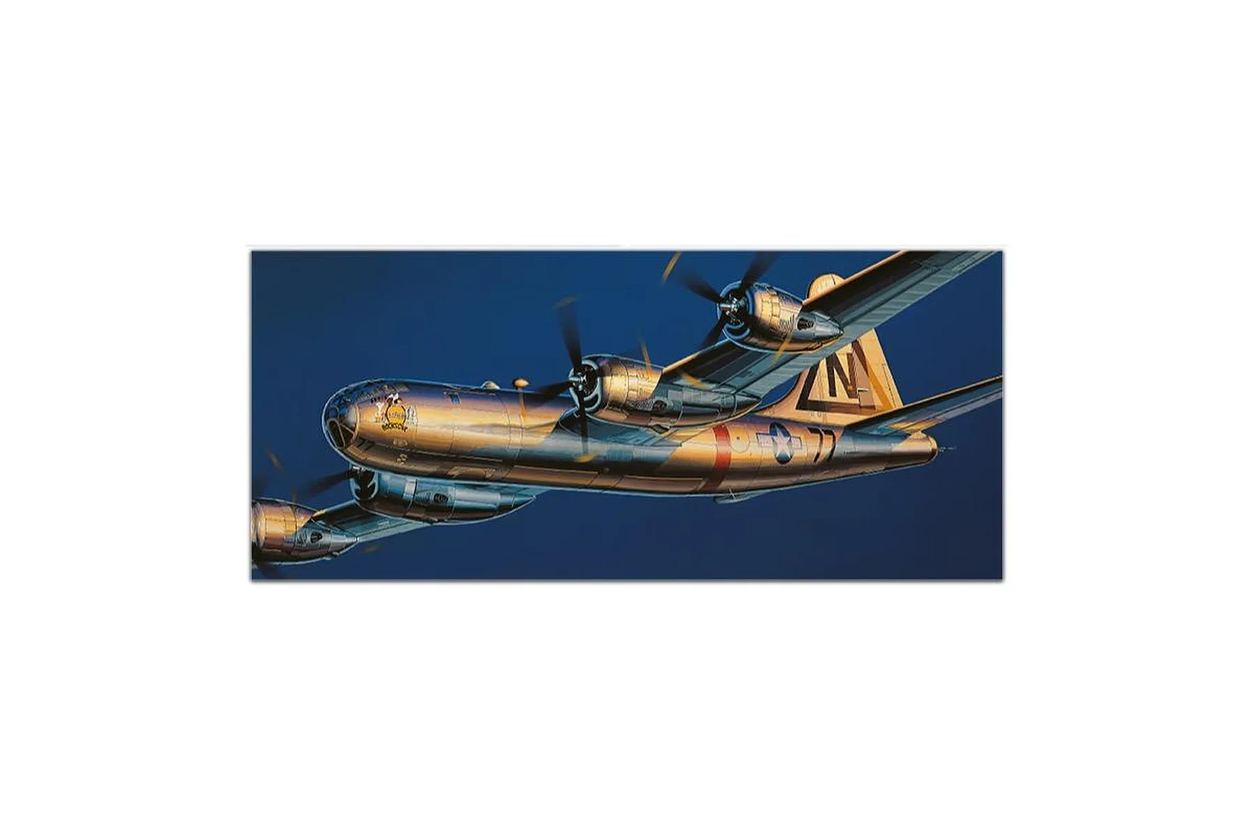 Academy 1/72 B-29A Enola Gay & Bockscar Bomber Scaled Plastic Model Kit
