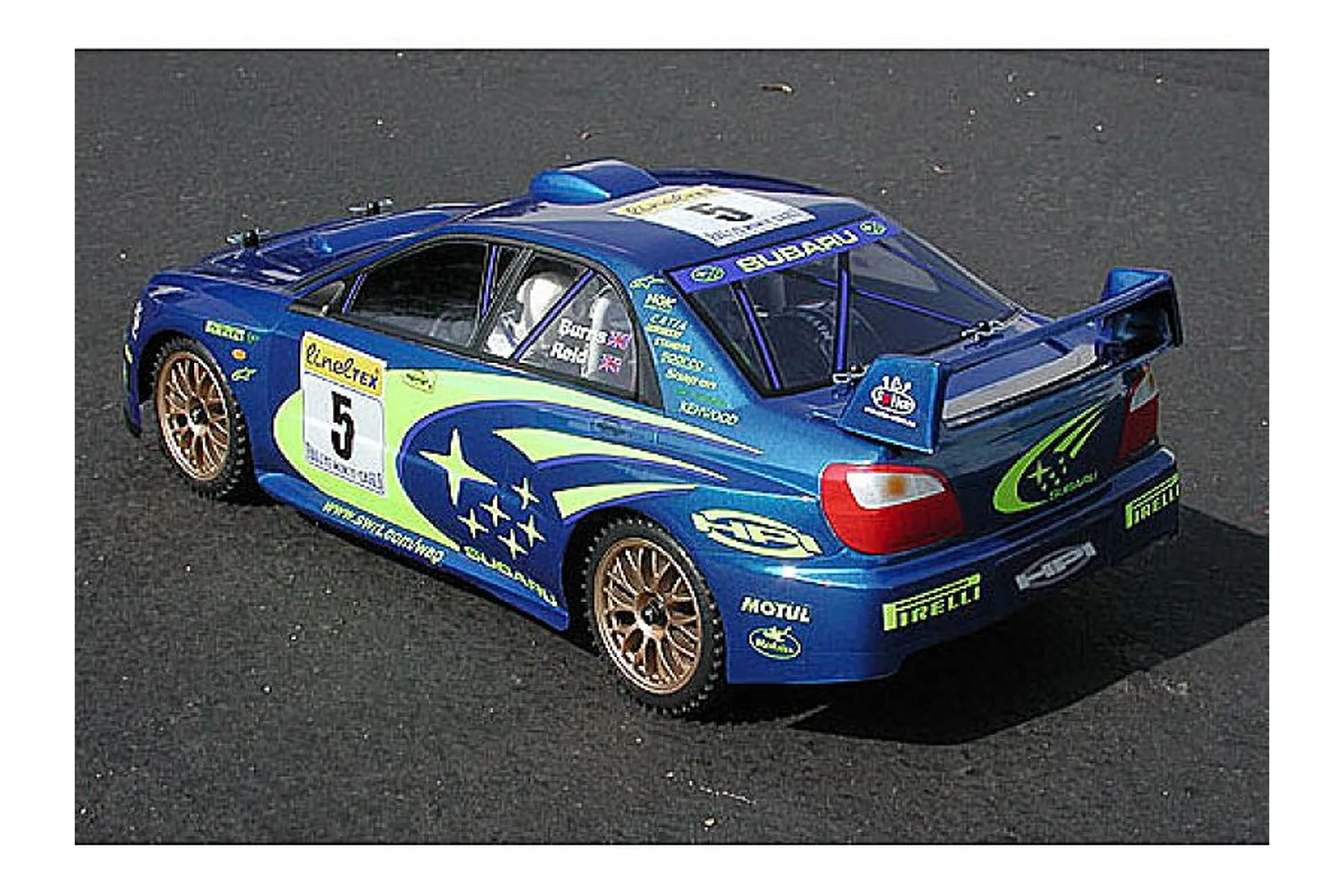 HPI 1/10 2001 Subaru Impreza WRC Unpainted Body Shell
