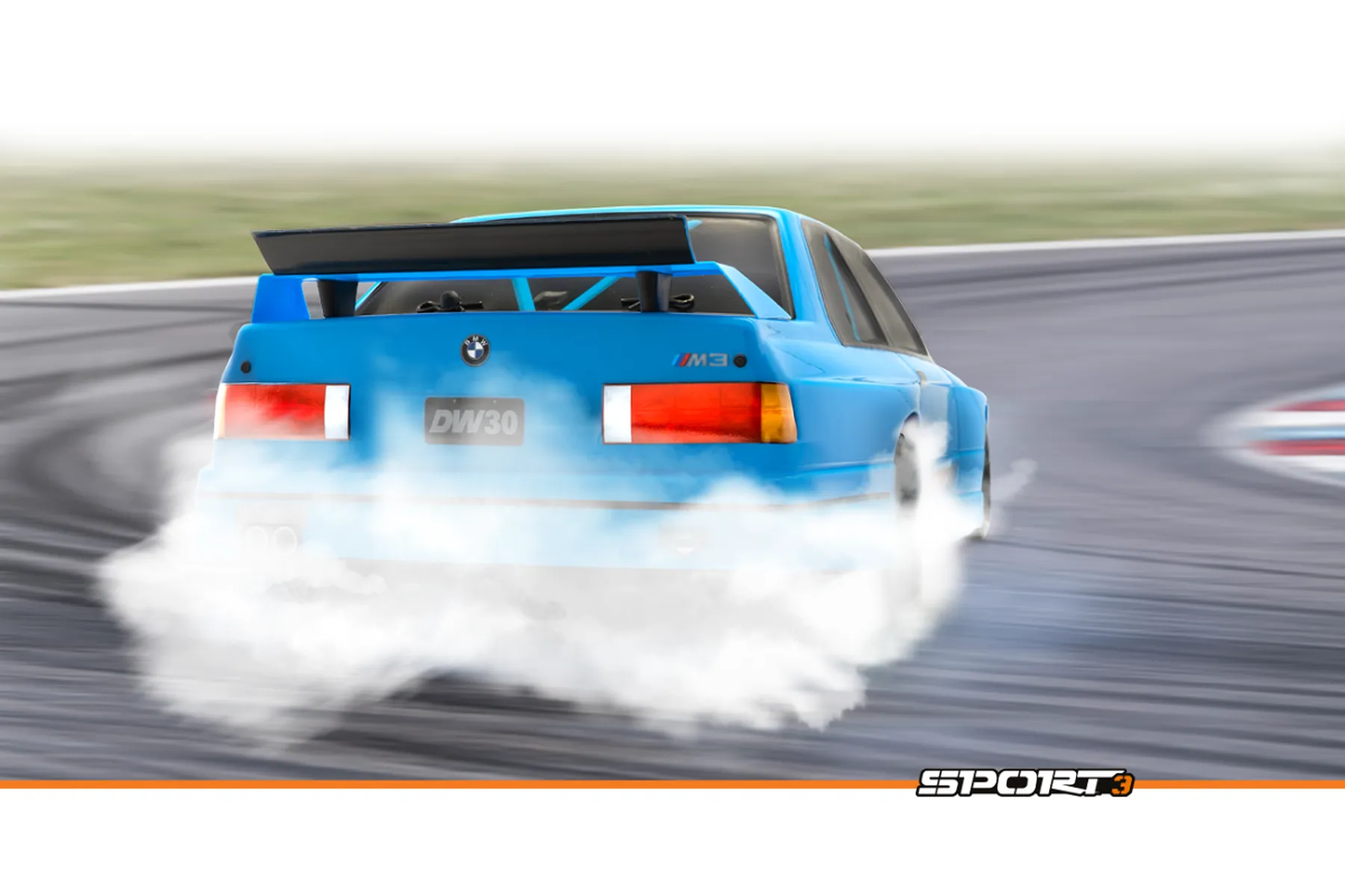 HPI Sport 3 Drift BMW M3 E30 Driftworks RC Drift Car Electric 4WD 1/10 ...