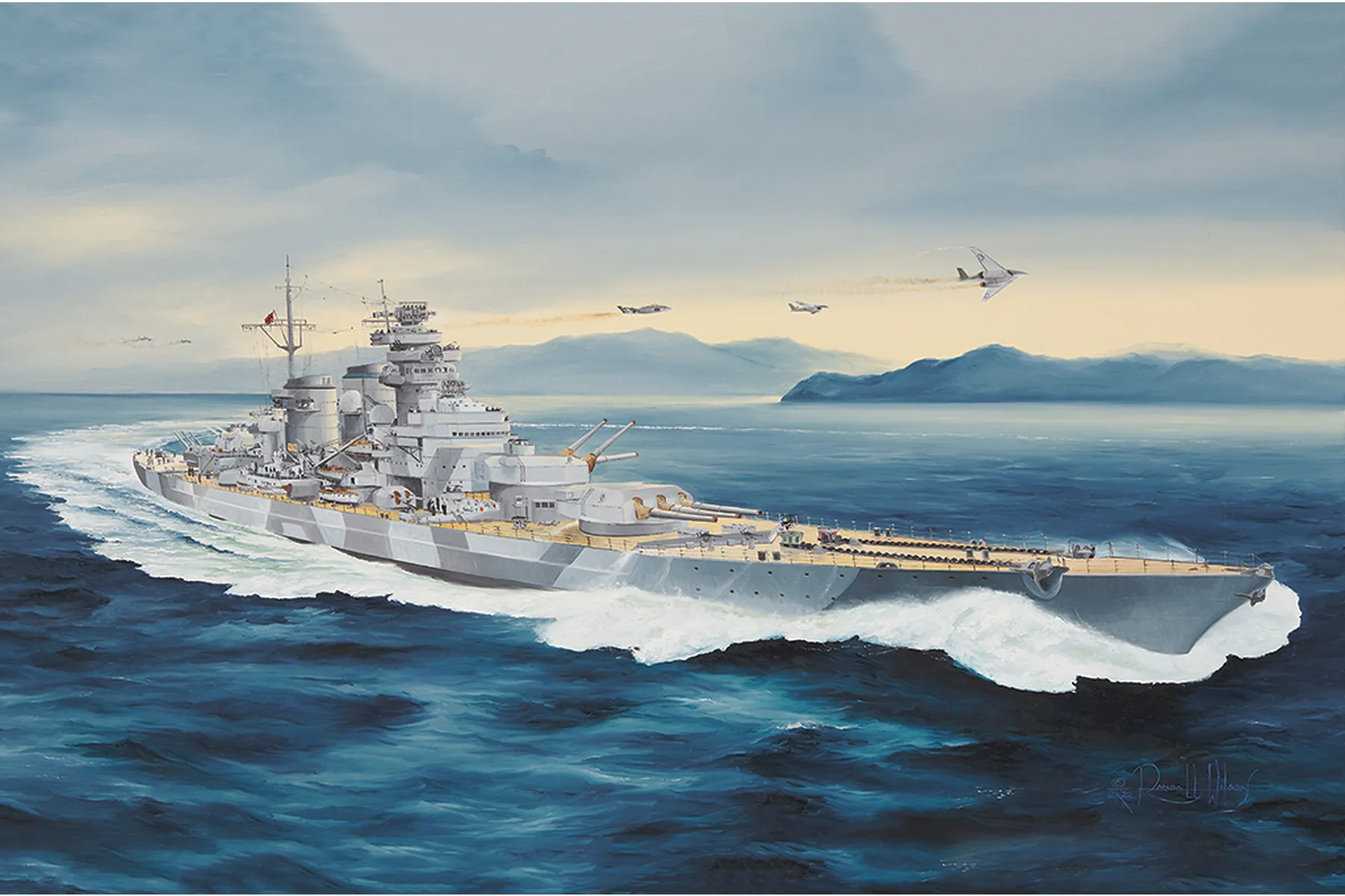 Trumpeter 1/350 DKM H Class Battleship Scaled Plastic Model Kit