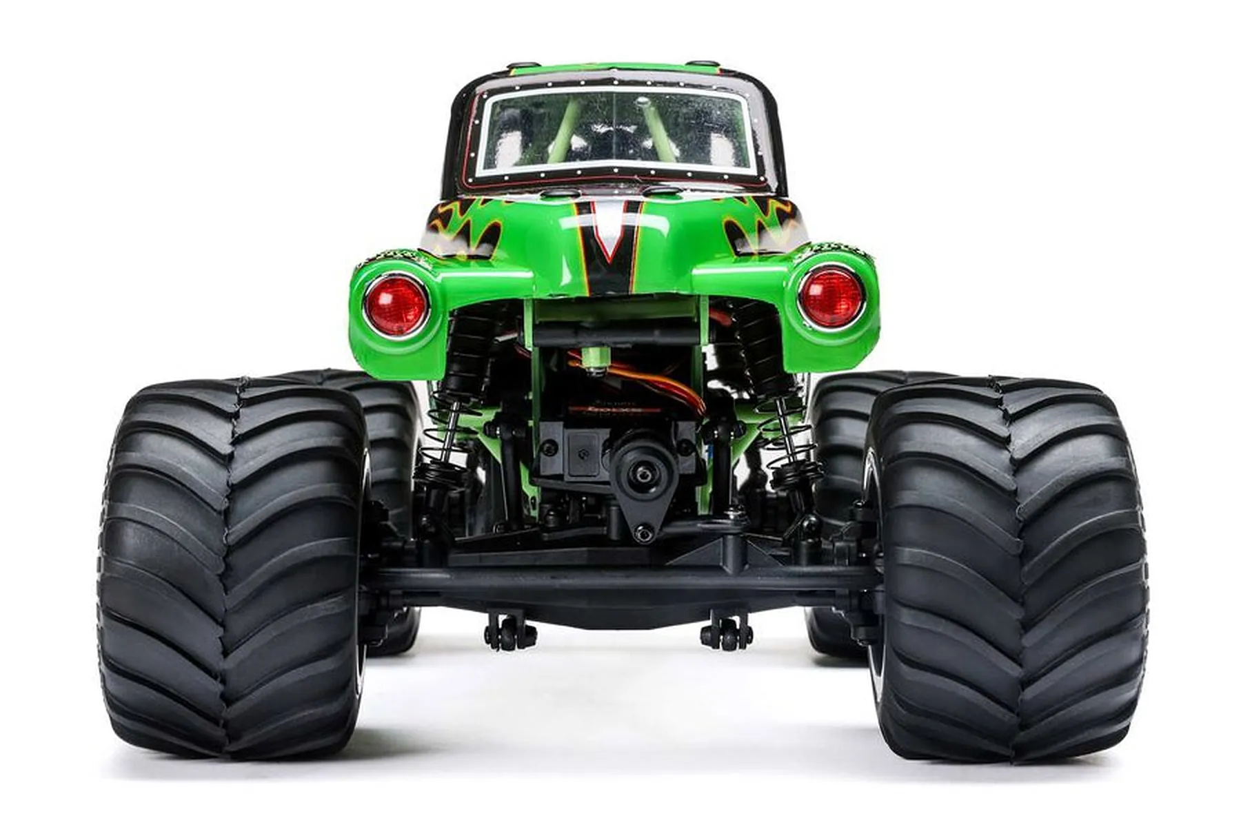 Losi Mini LMT Grave Digger RC Monster Truck Electric 4WD 1/18 Scale RTR ...